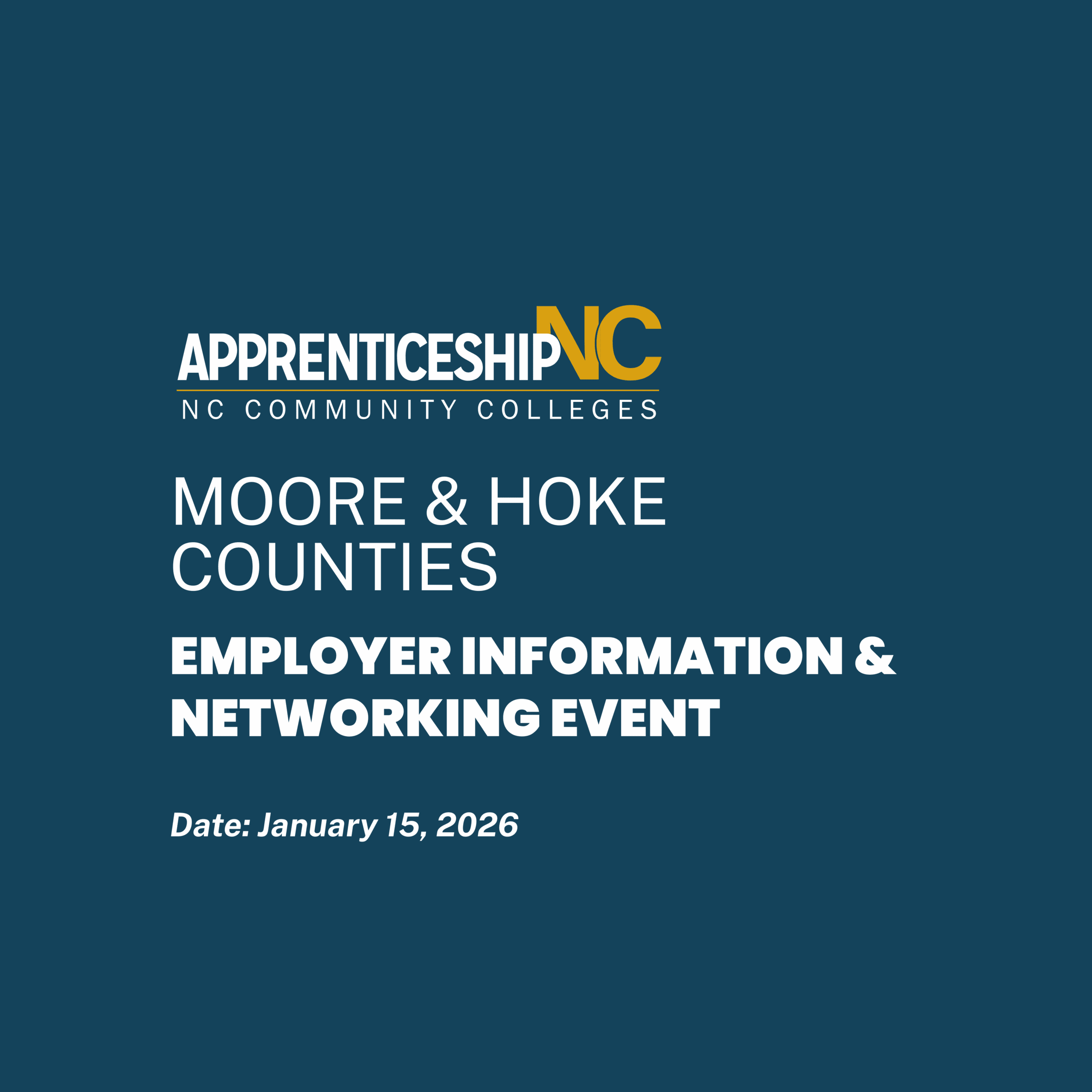 Moore and Hoke Counties Employer Information & Networking Event ...